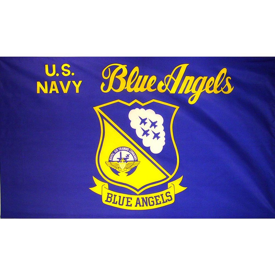 U.S. Navy Blue Angels Flag 3ft X 5ft - Etsy