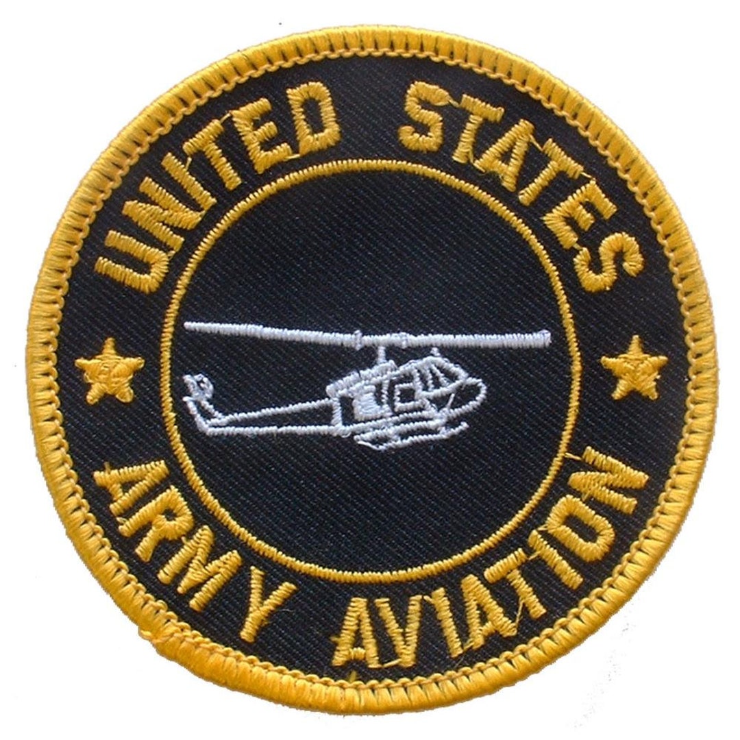 U.S. Army Aviation Patch Black & Yellow 3 - Etsy