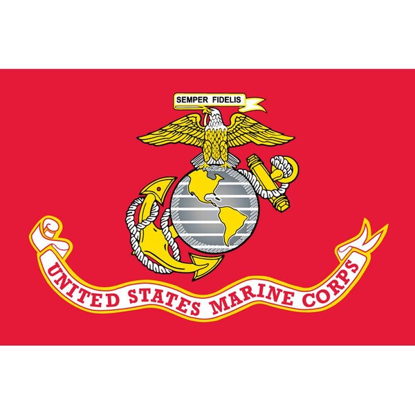 Cotton Marine Corps Flag - Etsy