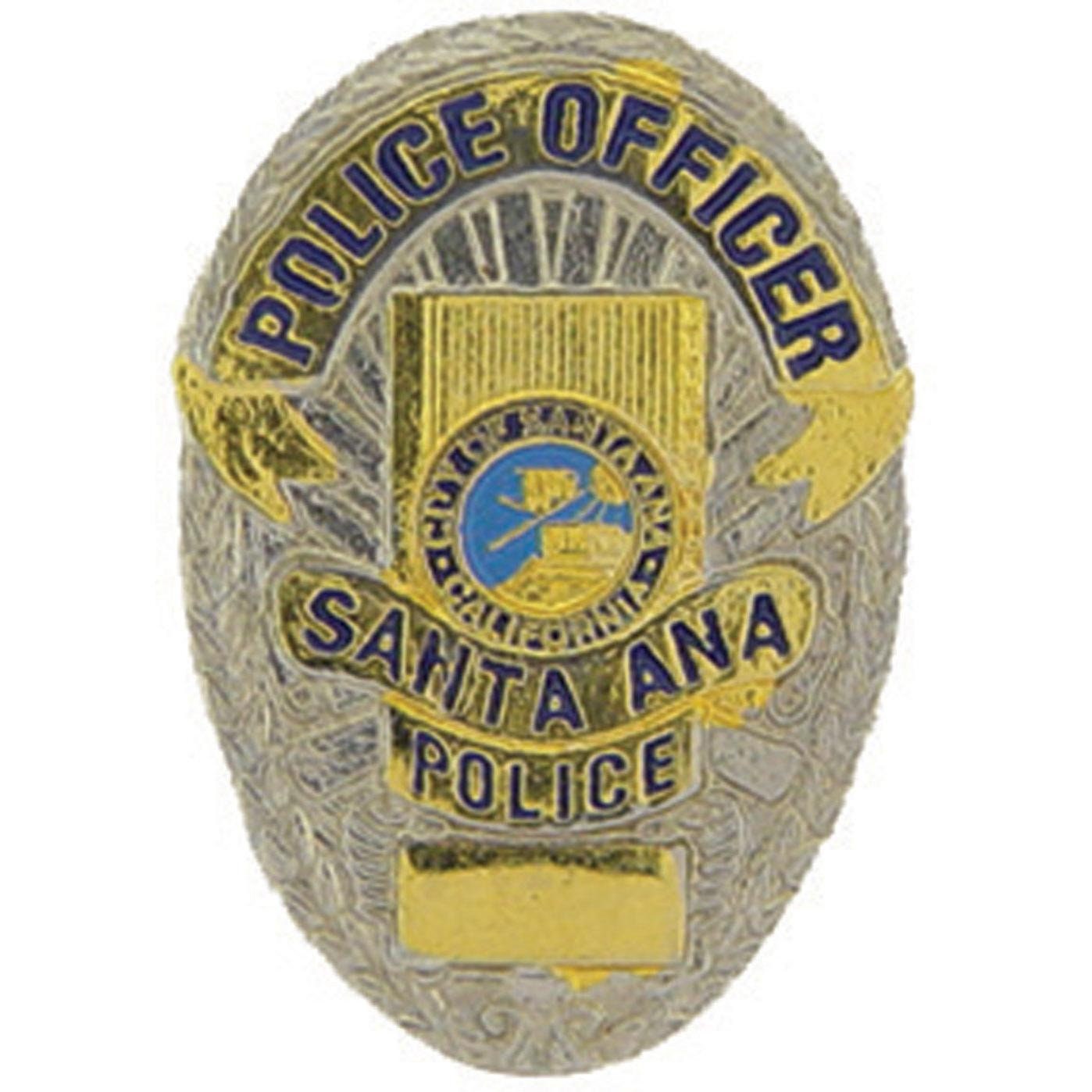 Santa Ana Police Officer Badge Pin 1 - Etsy