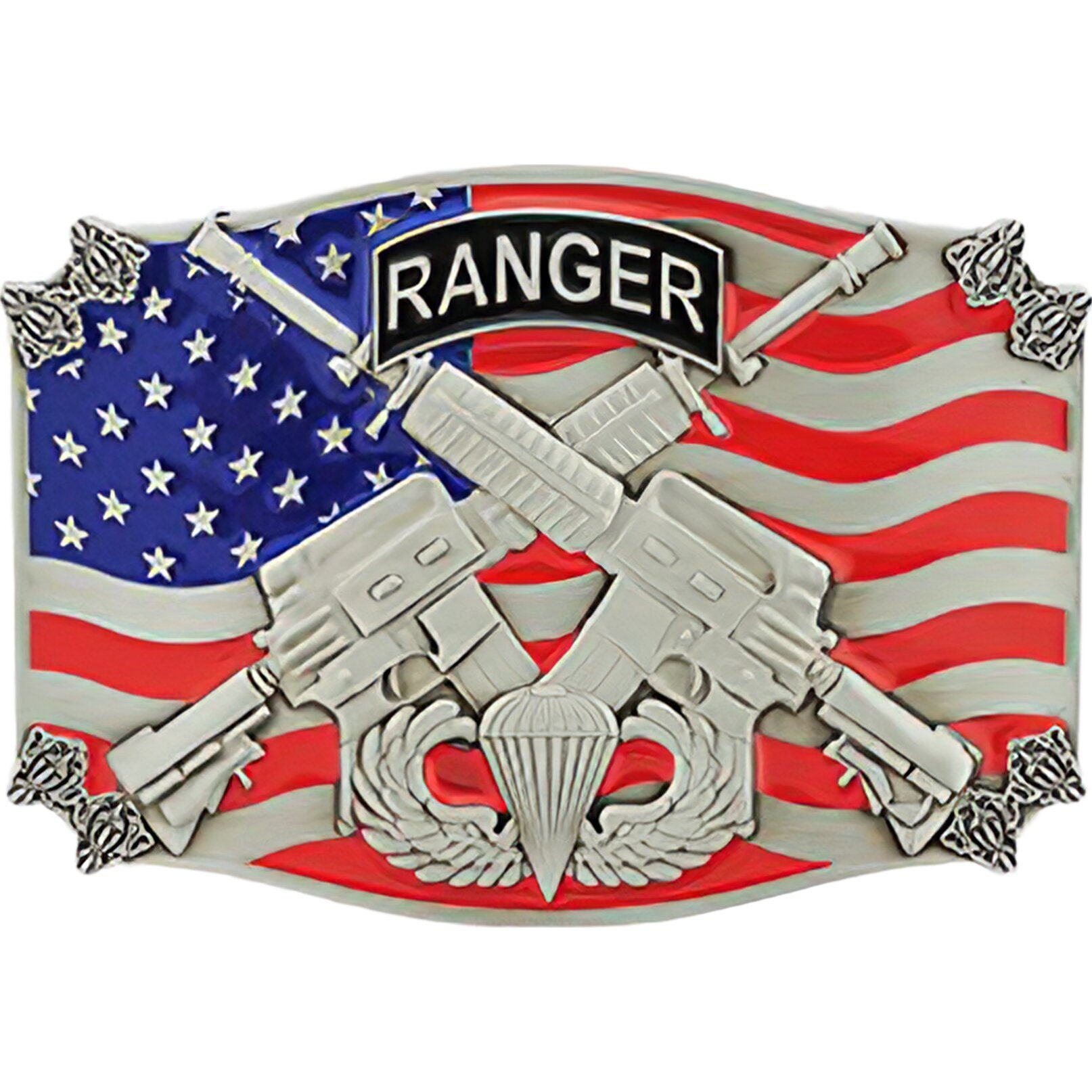 U.S. Army Airborne Ranger American Hero Belt Buckle | Etsy