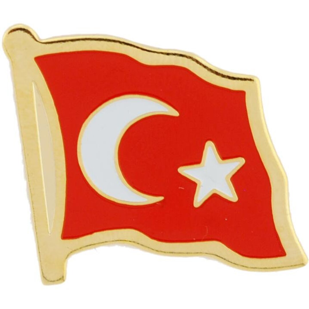 Turkey Flag Pin 1 - Etsy