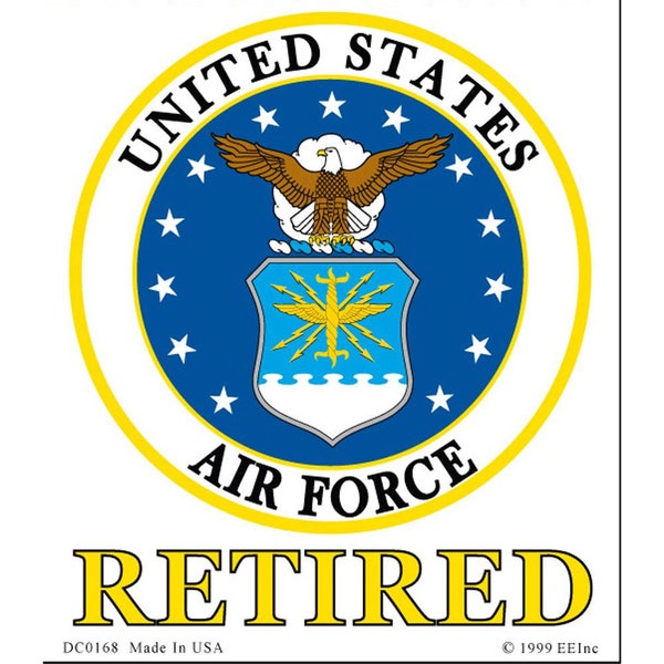 Air Force Retired Svg - Etsy