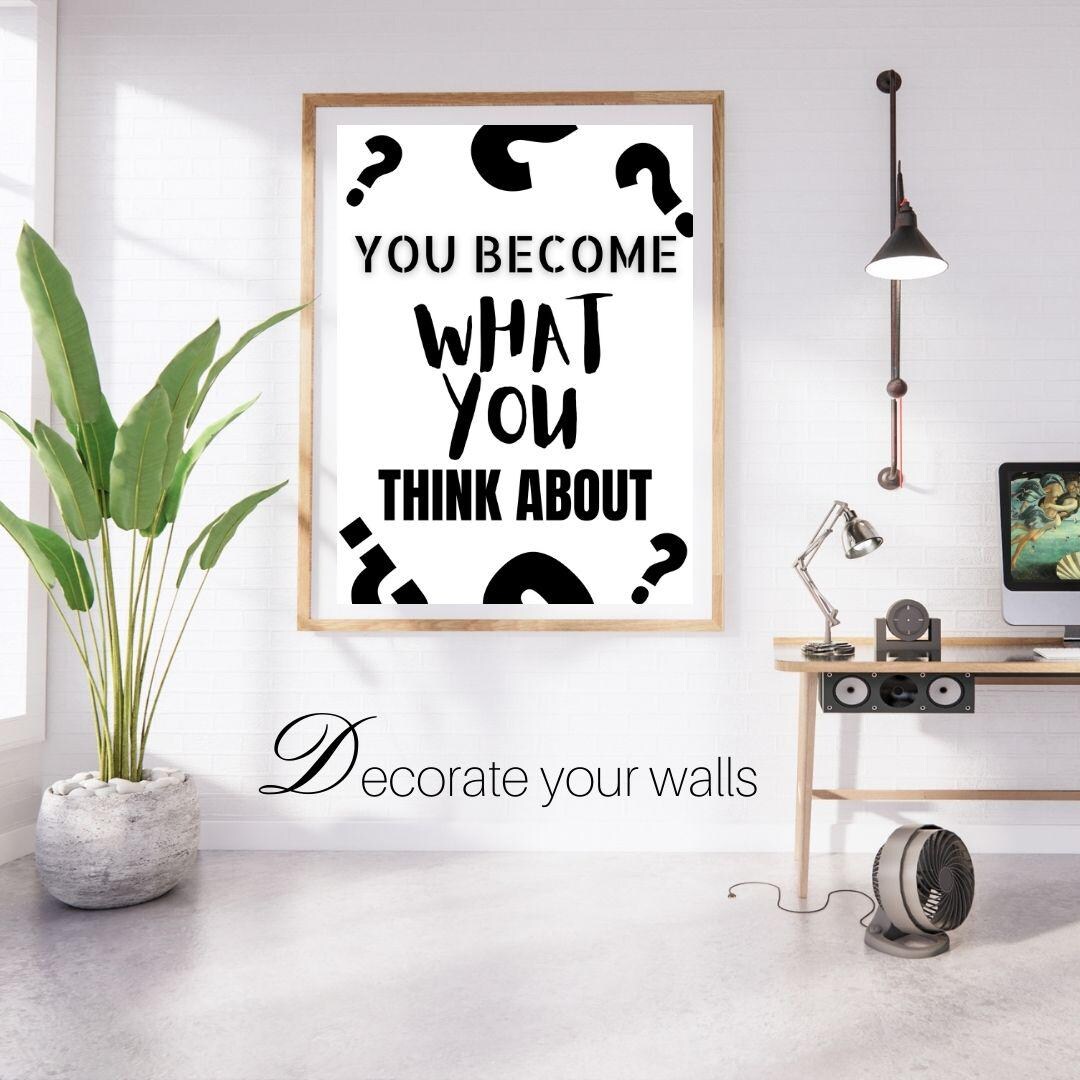 Poster for Room, Poster for Room Girls, Inspirational Poster, "you ...