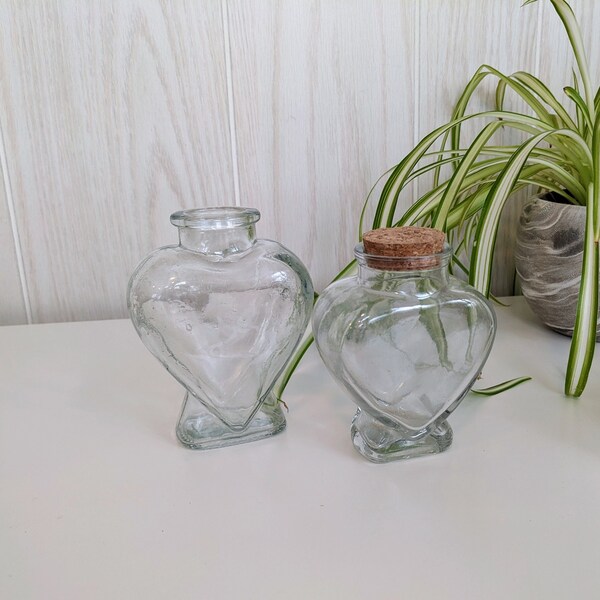 Heart Shaped Bottles - Etsy