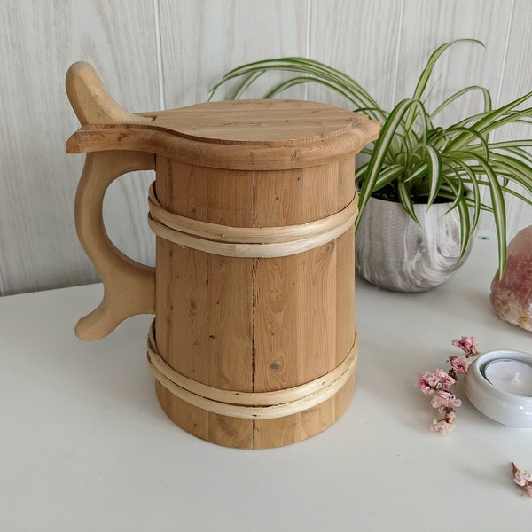 Wooden Pitcher - Etsy