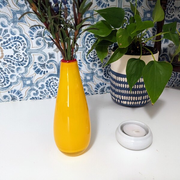 Yellow Vases - Etsy