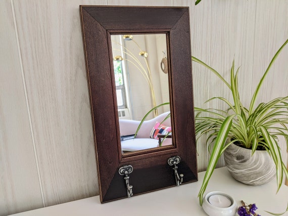 Rectangular 15 Narrow Wall Mirror Vertical Hanging With | Etsy