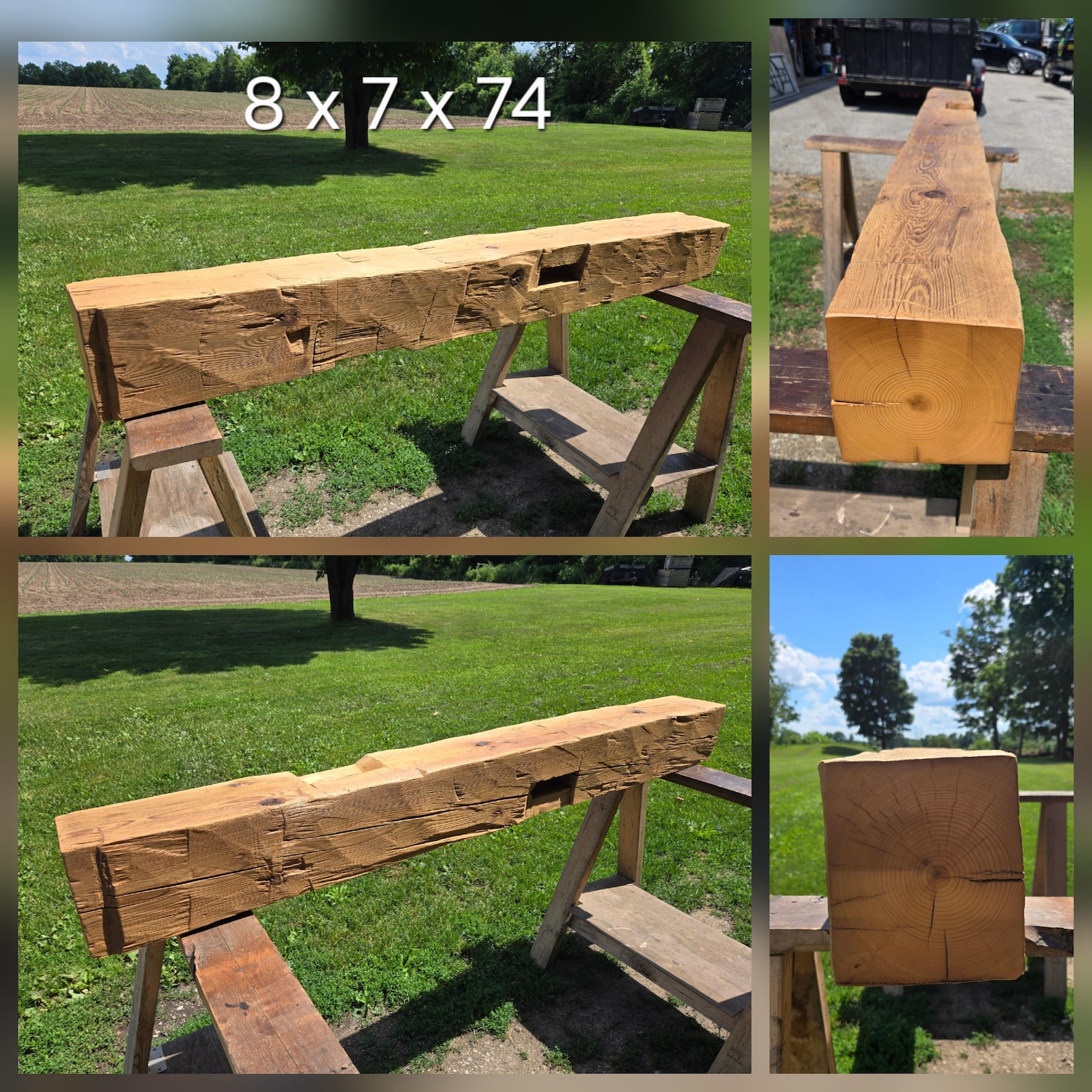 Hand Hewn Barn Beam Fireplace Mantel: Reclaimed Wood Floating Shelf - Etsy