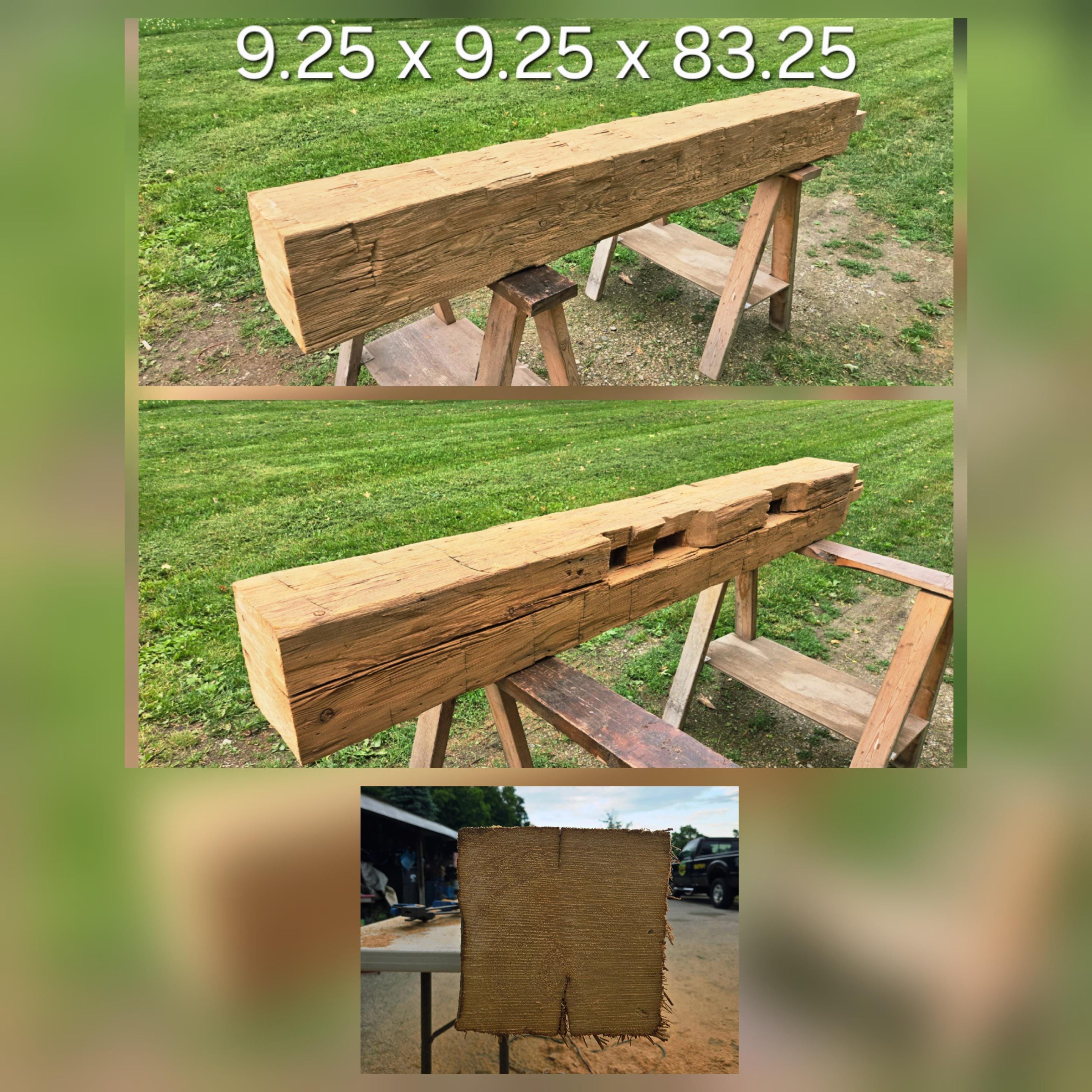 Hand Hewn Barn Beam Fireplace Mantel: Reclaimed Wood Floating Shelf - Etsy