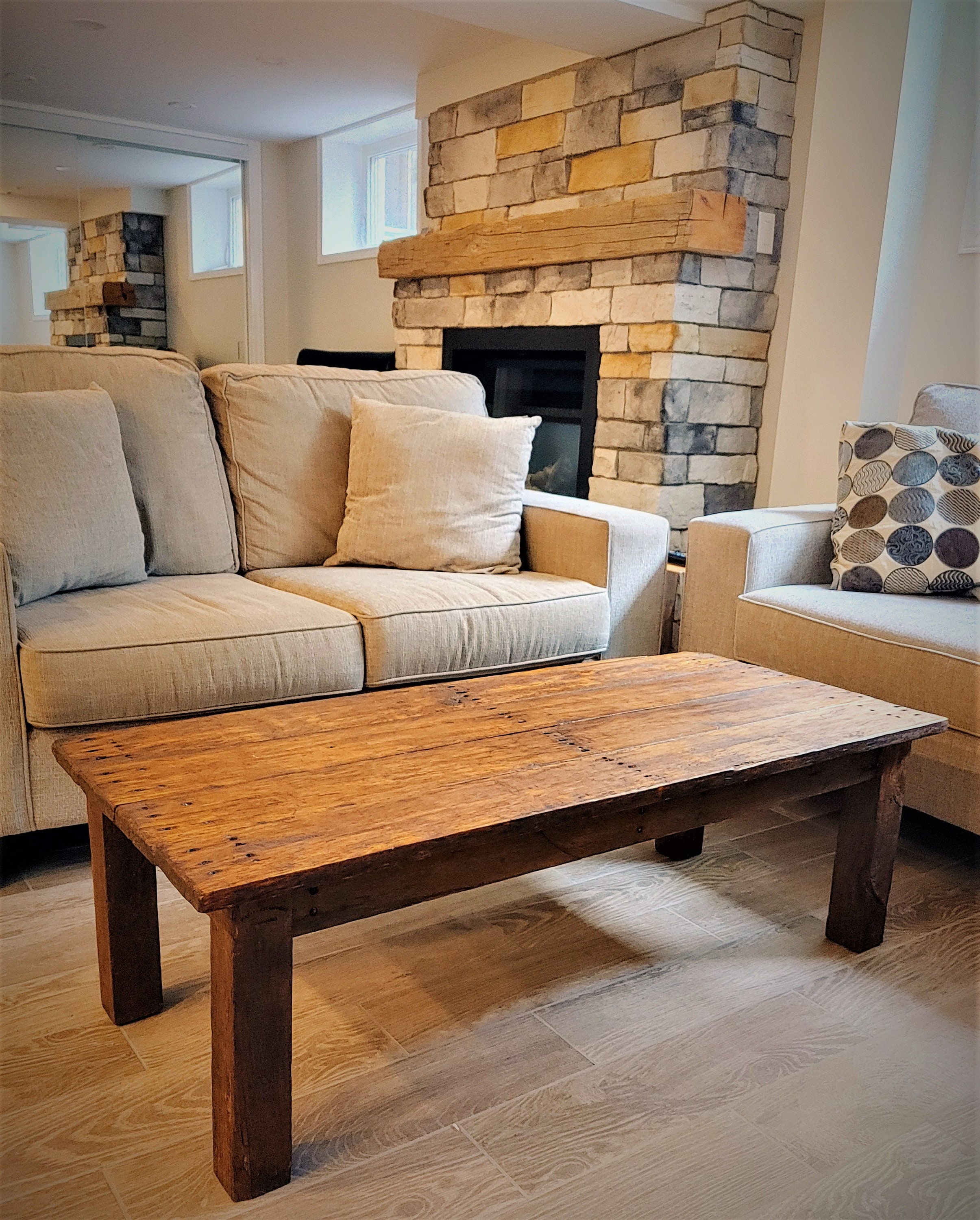 Rustic Handcrafted Coffee Table - Etsy Canada