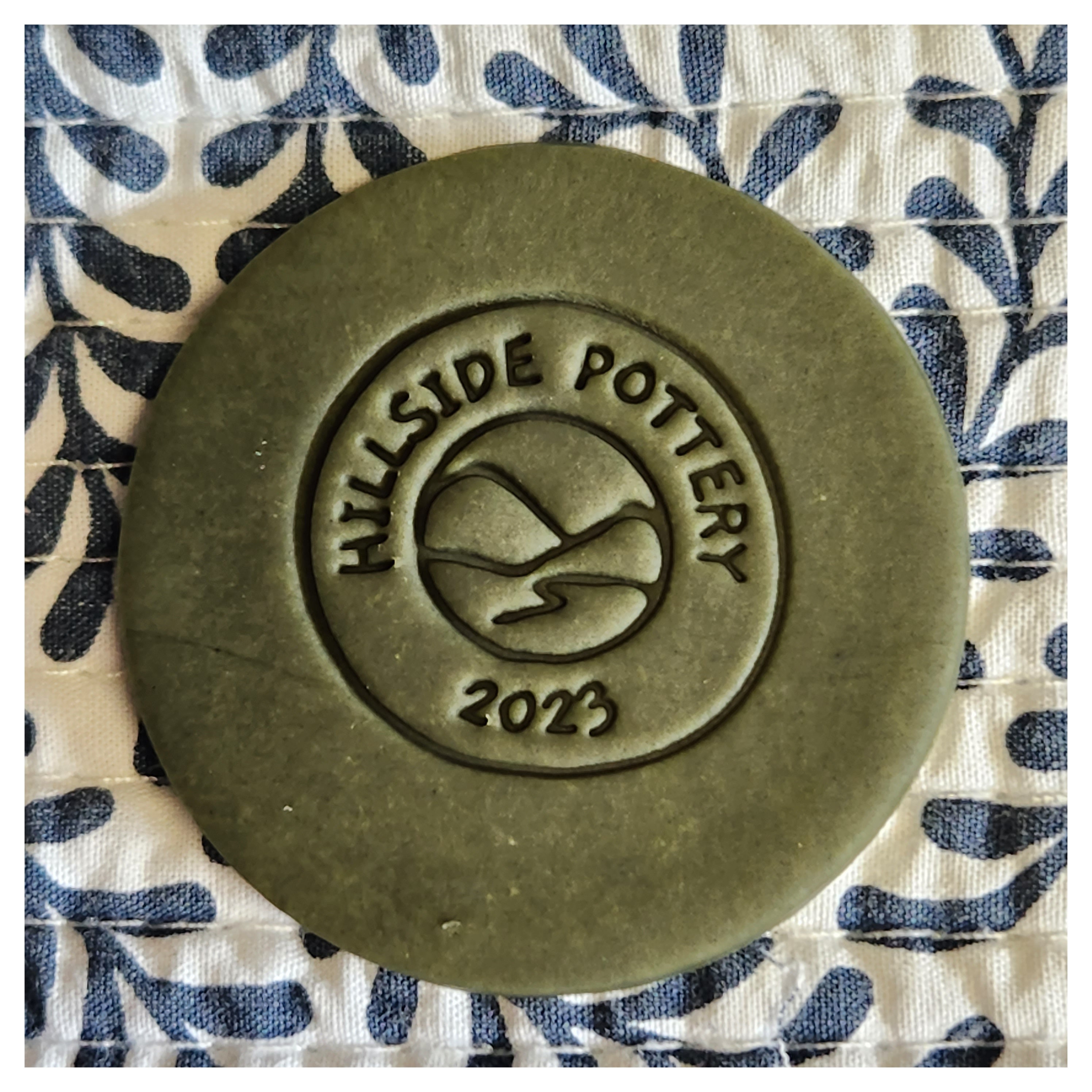 PERSONALISED Handmade Pottery Stamp AUDREY Style - Etsy