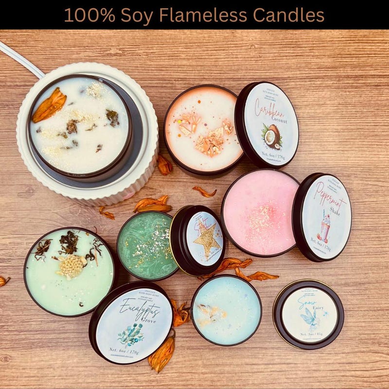 Eco Friendly Candles Tins - Etsy