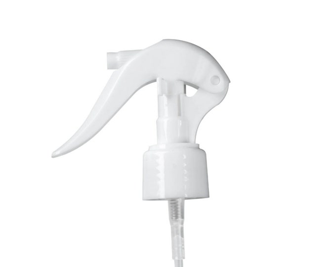 White Mini Trigger Sprayer Bottle Cap Size: 24-410 Set of - Etsy