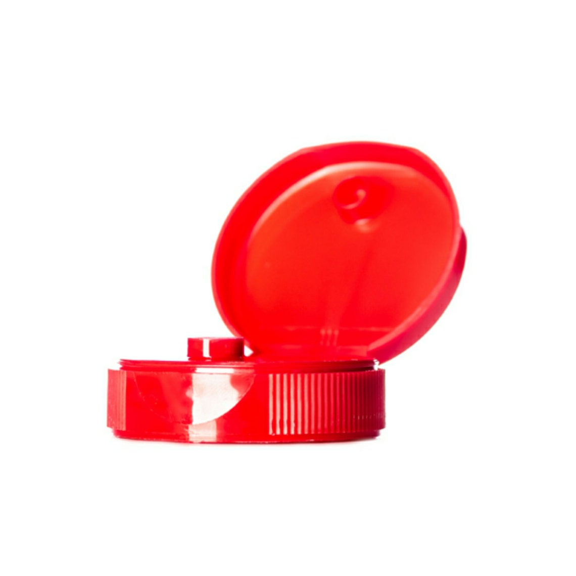 Red Flip Dispensing Caps With Pressure Sensitive Liner - Etsy