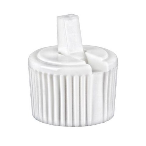 White Ribbed Dispensing Caps Bottle Cap Size: 24-410 Set - Etsy