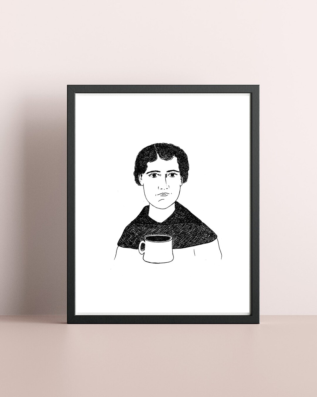 Saint Drogo, Patron of Coffee and Shepherds, Pen and Catholic Christian ...