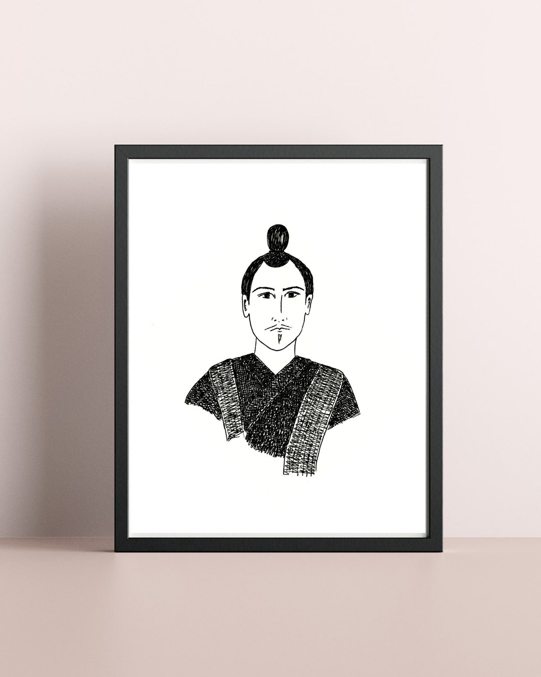 Blessed Dom Justo Takayama Catholic Saint Portrait Print/japanese Saint ...