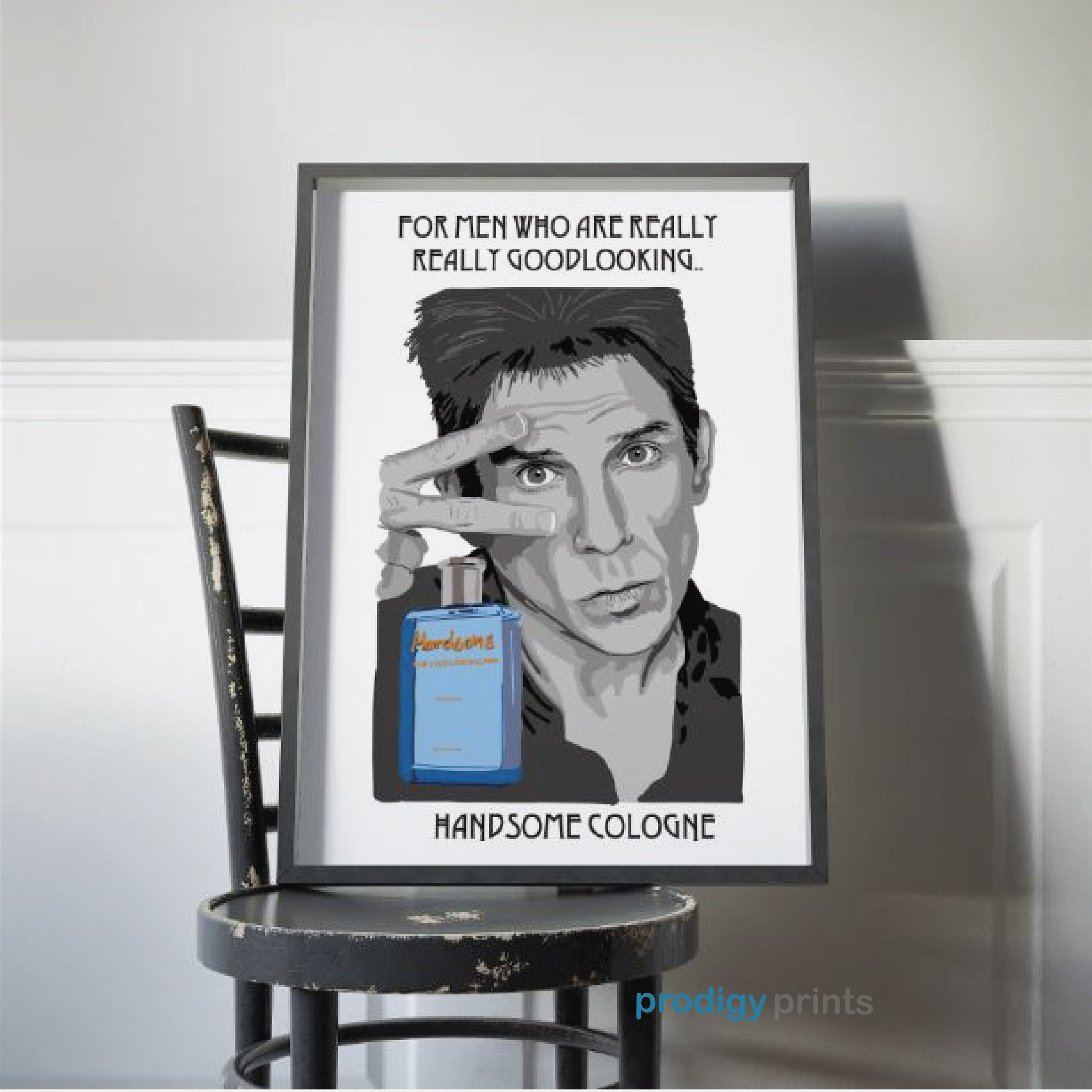 Zoolander Art Print. Derek Zoolander Poster Art Ben Stiller - Etsy UK