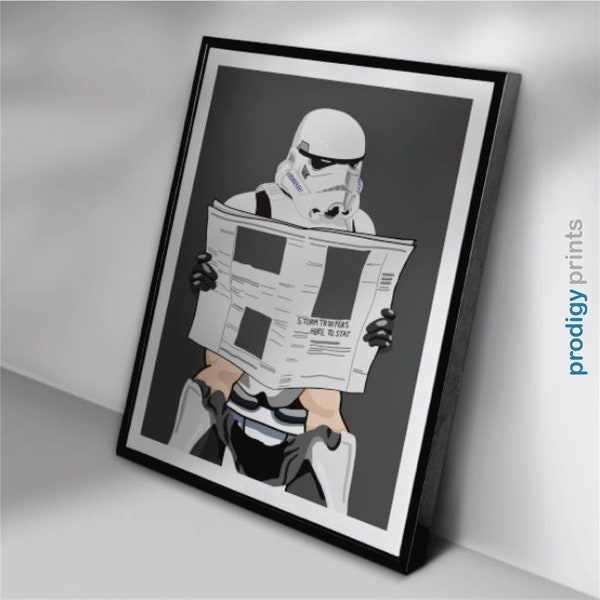 Storm Trooper Toilet - Etsy
