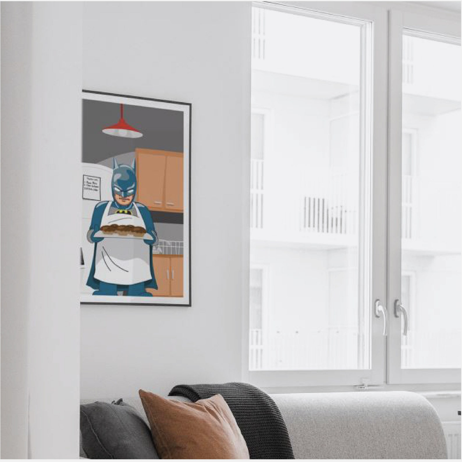 Batman print Kitchen Batman Kitchen decor funny kitchen | Etsy