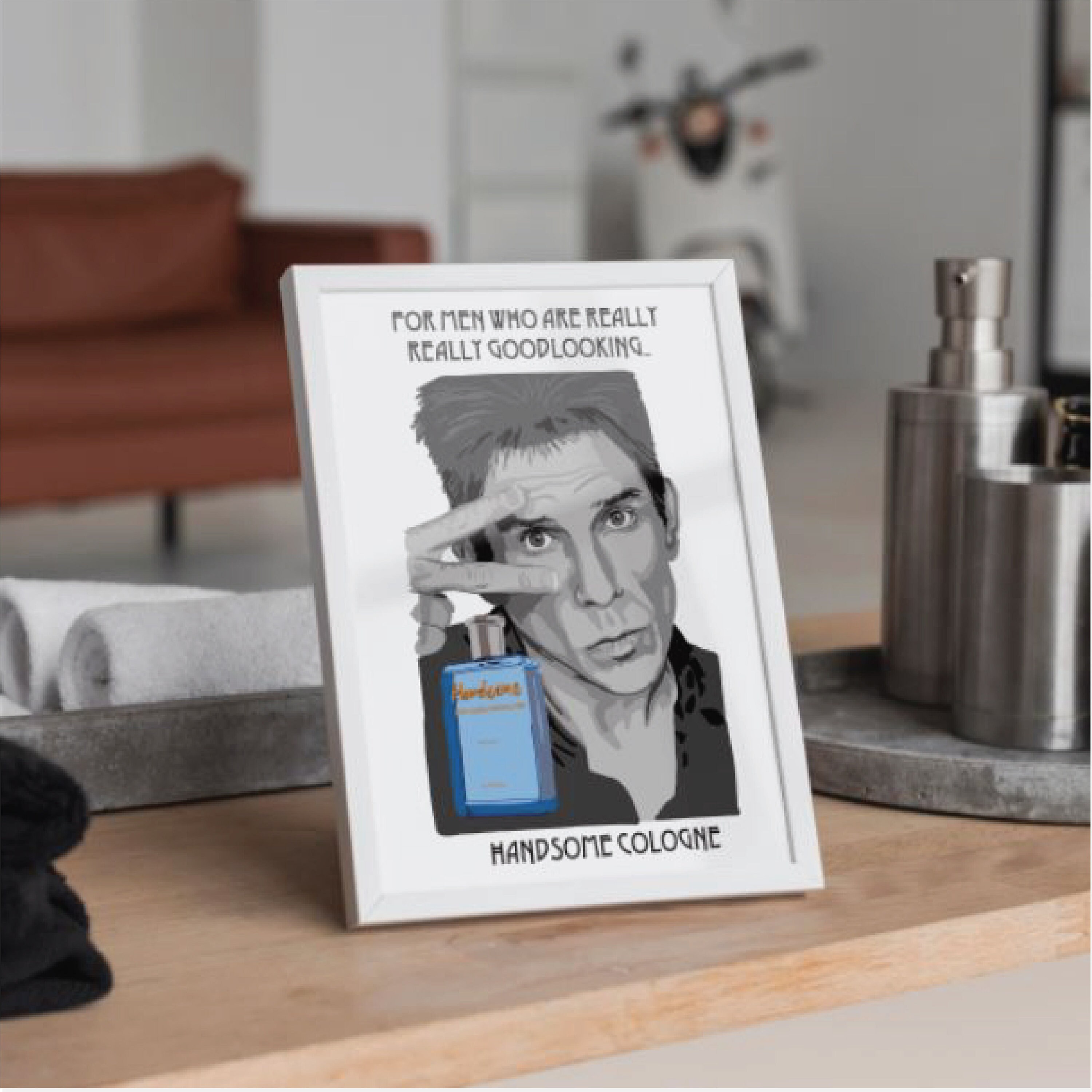 Zoolander Art Print. Derek Zoolander Poster Art Ben Stiller - Etsy UK