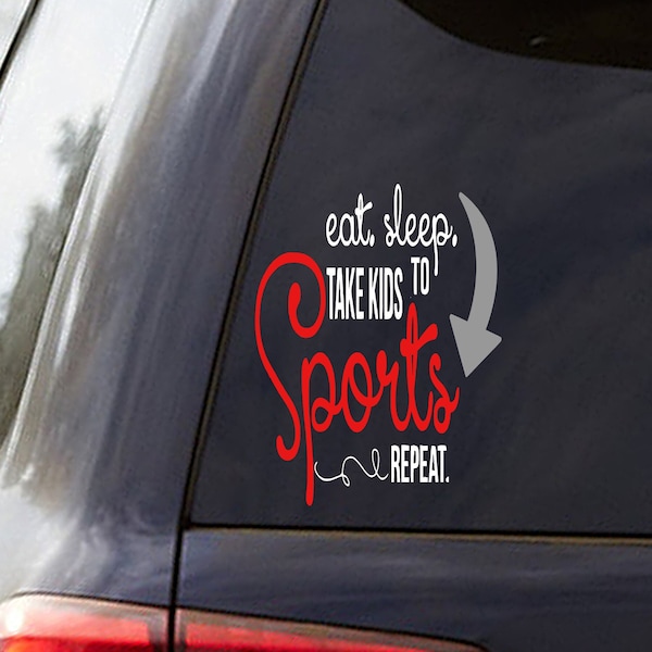 Custom Sports Decal - Etsy