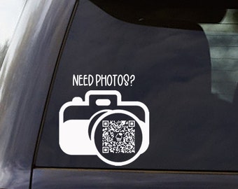 Camera Qr Code Decal - Etsy