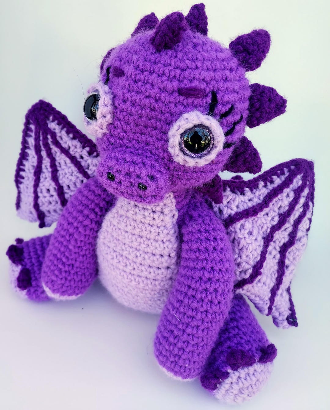 Snugglewing Dragon Crochet Pattern: Amigurumi Plush Toy (PDF Download ...