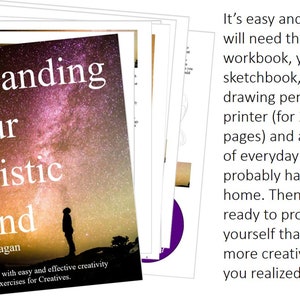 Art Tutorial Creative Creativity Workbook Artist Gifts Drawing Art ...