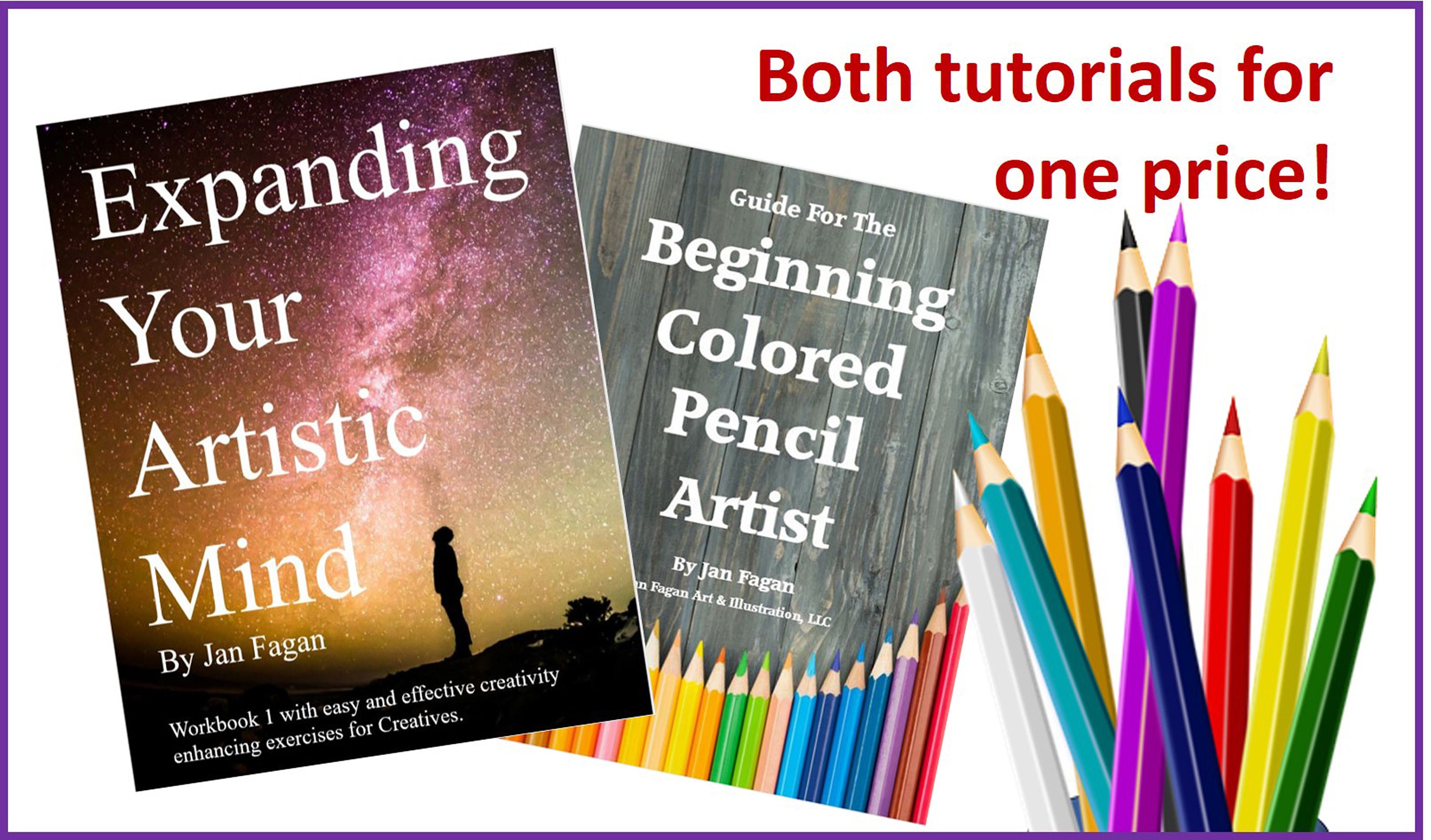 Colored Pencil Art Lesson Digital Download Art Lesson | Etsy