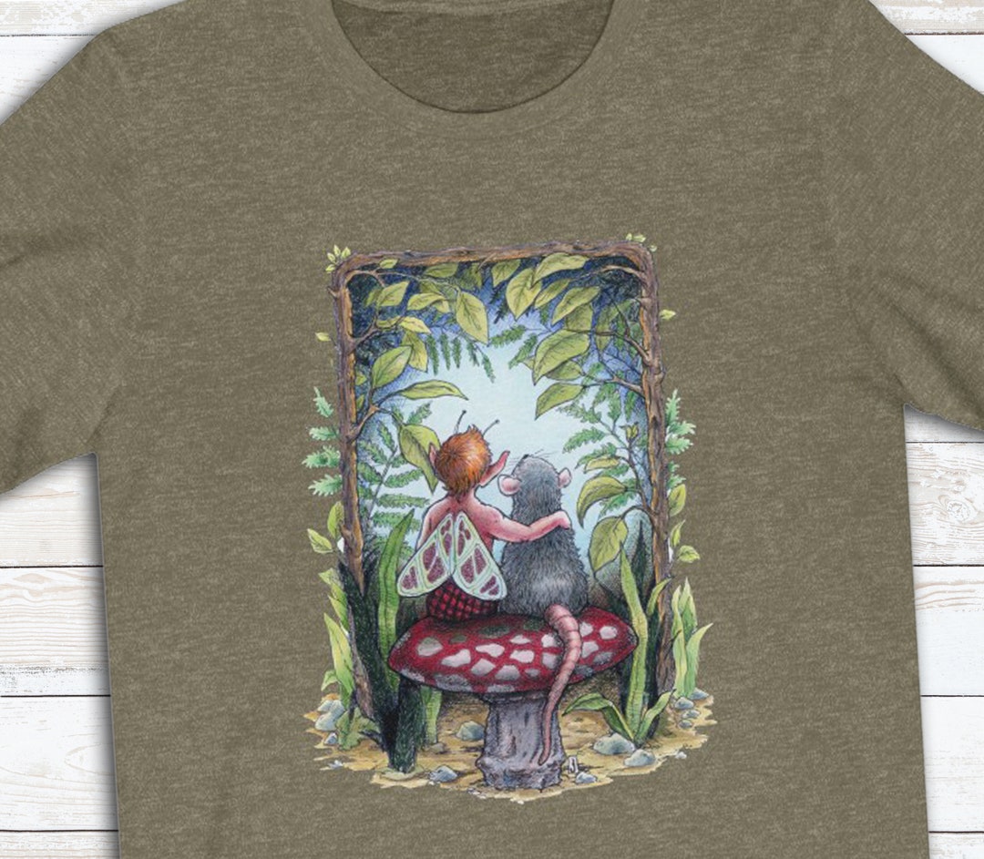 Fantasy Shirt for Women, Fairy Shirt, Fantasy Gift, Art Original ...