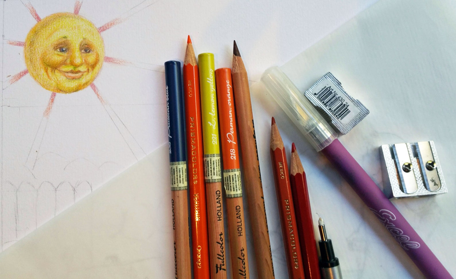 Tutorial for Beginner Colored Pencil Artist Digital Download | Etsy