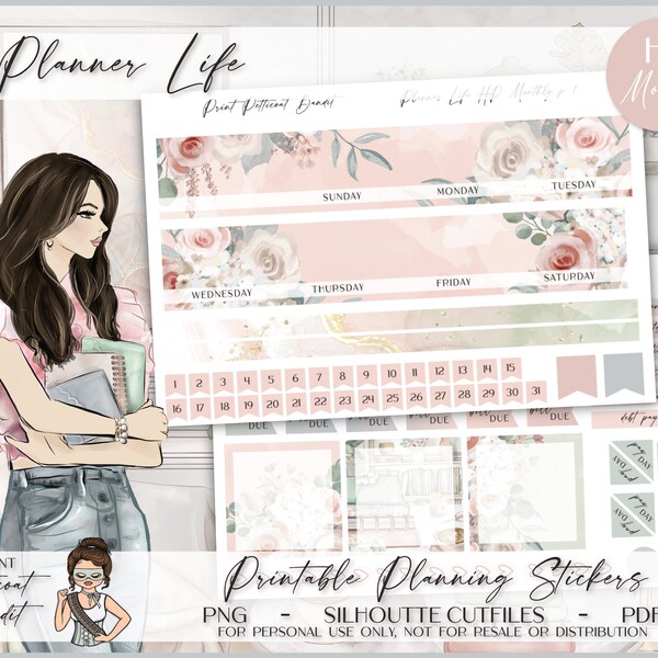 Life Planner Sticker - Etsy