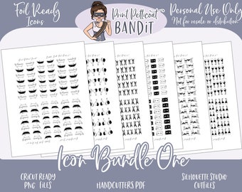 Dainty Icon Bundle - Etsy