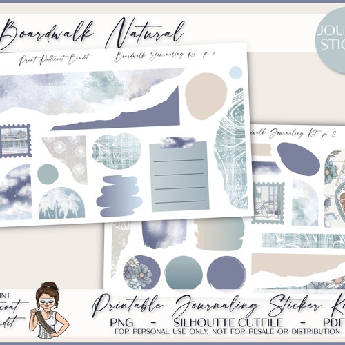 Printable Journaling Sticker Kit Theatre Journal Stickers - Etsy