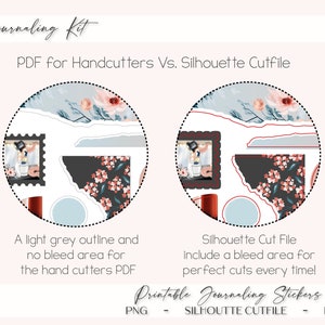 Printable Journaling Sticker Kit Theatre Journal Stickers Decorative ...