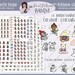 Printable Journaling Sticker Kit Theatre Journal Stickers Decorative ...