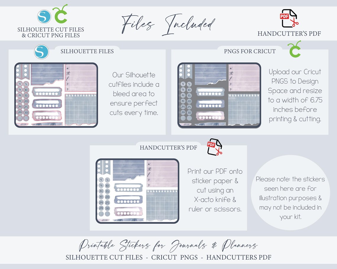 New Years Printable Add on Vertical Weekly Planner Sticker Kit - New ...