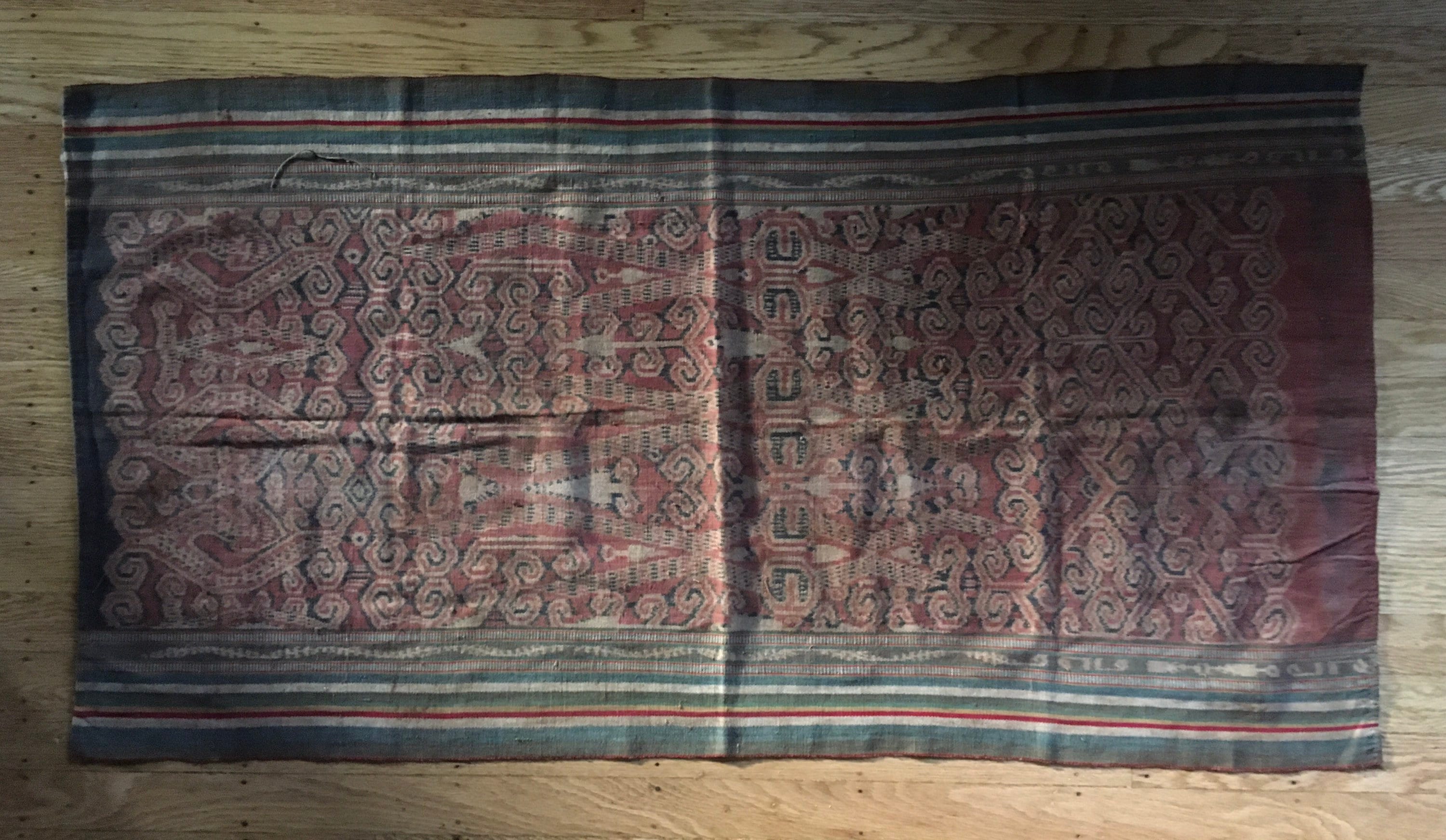 Iban Dayak Tribe Old Fabric Cloth Vintage Ikat Skirt Sarawak - Etsy