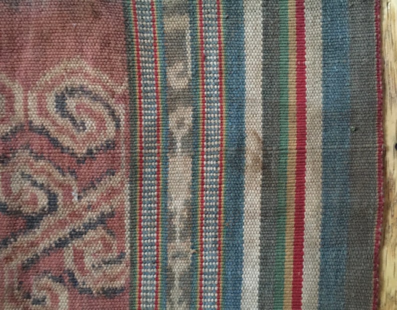 Iban Dayak Tribe Old Fabric Cloth Vintage Ikat Skirt, Sarawak Malaysian ...