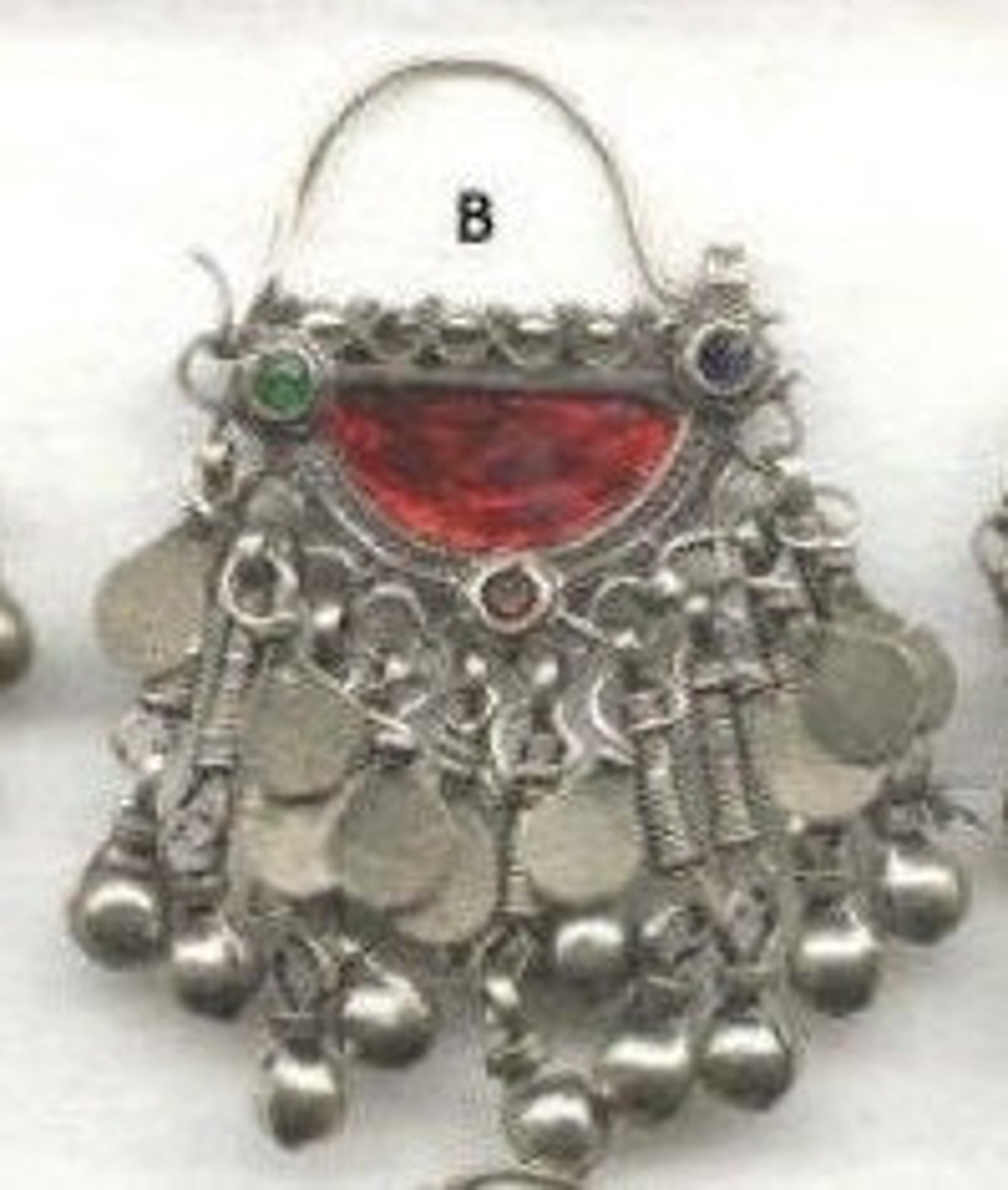 Kuchi Tribe Earrings Nomadic Koochi Tribal Hoops Afghanistan - Etsy