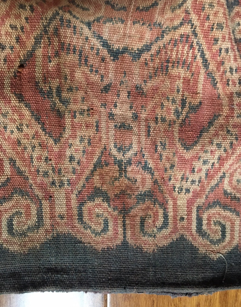 Iban Dayak Tribe Old Fabric Cloth Vintage Ikat Skirt, Sarawak Malaysian ...