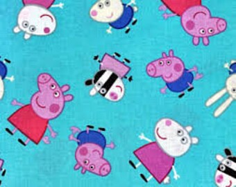 Peppa pig fabric | Etsy