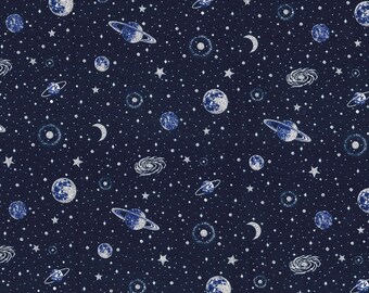 Night sky fabric | Etsy