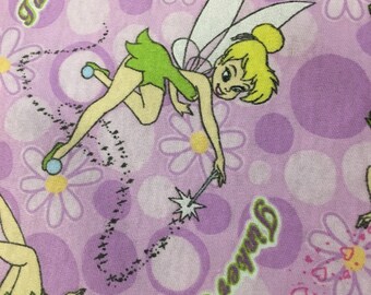 Tinkerbell fabric | Etsy