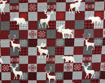 Buffalo check fabric | Etsy