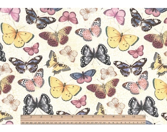 Butterfly fabric | Etsy