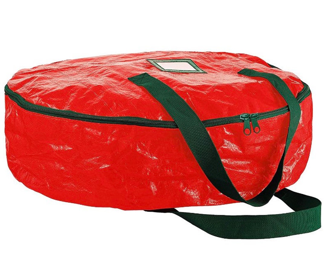 Wreath Storage Bag, Wreath Care, Storing Wreaths, Christmas Wreath ...