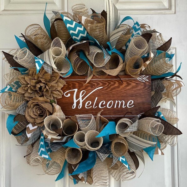 Turquoise Door - Etsy